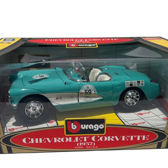 Bburago | Toys | Bburago Burago Rally 957 Chevrolet Corvette ...